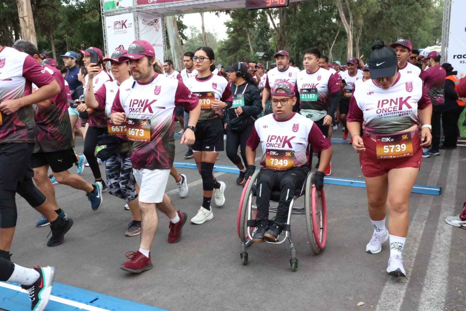 Carrera Ipn Once K Rompe Récord Con Más De 30 000 Atletas Huellas